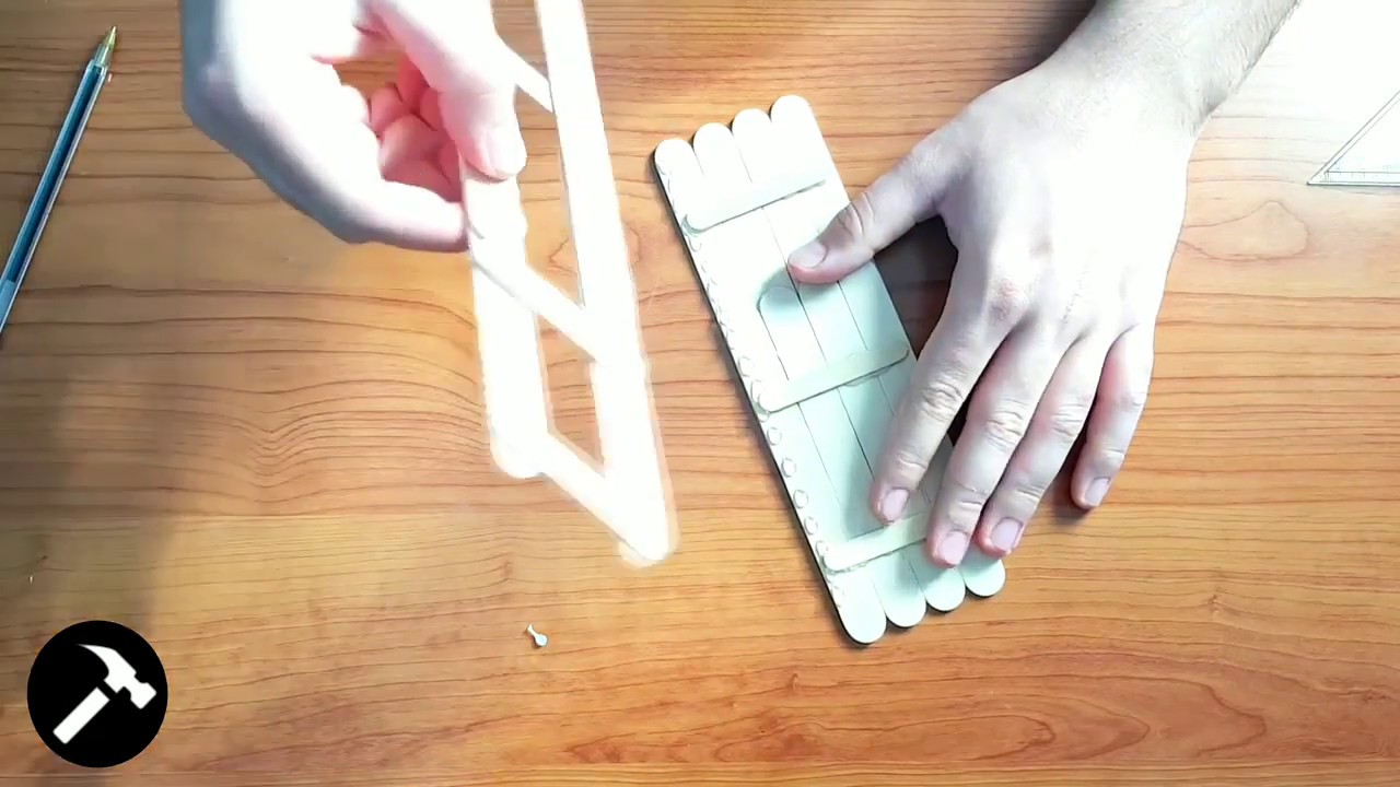 Hydraulic bridge project - YouTube