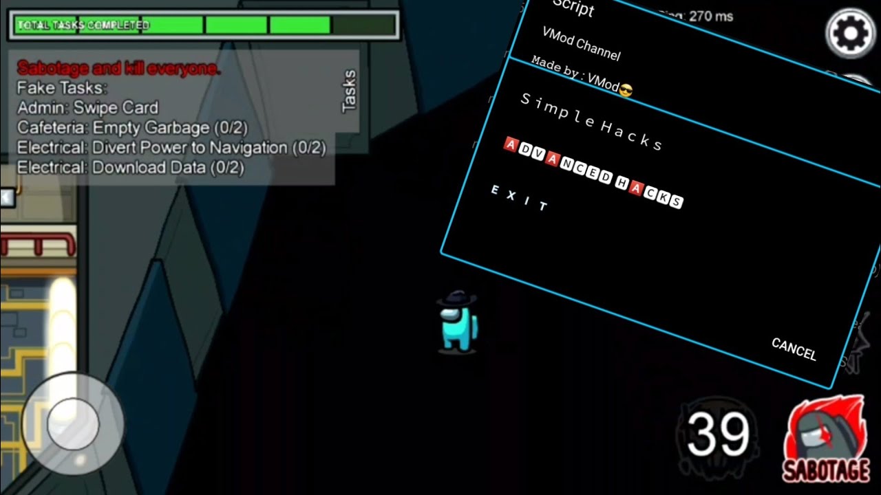 New cheat Among us v1.0 - YouTube