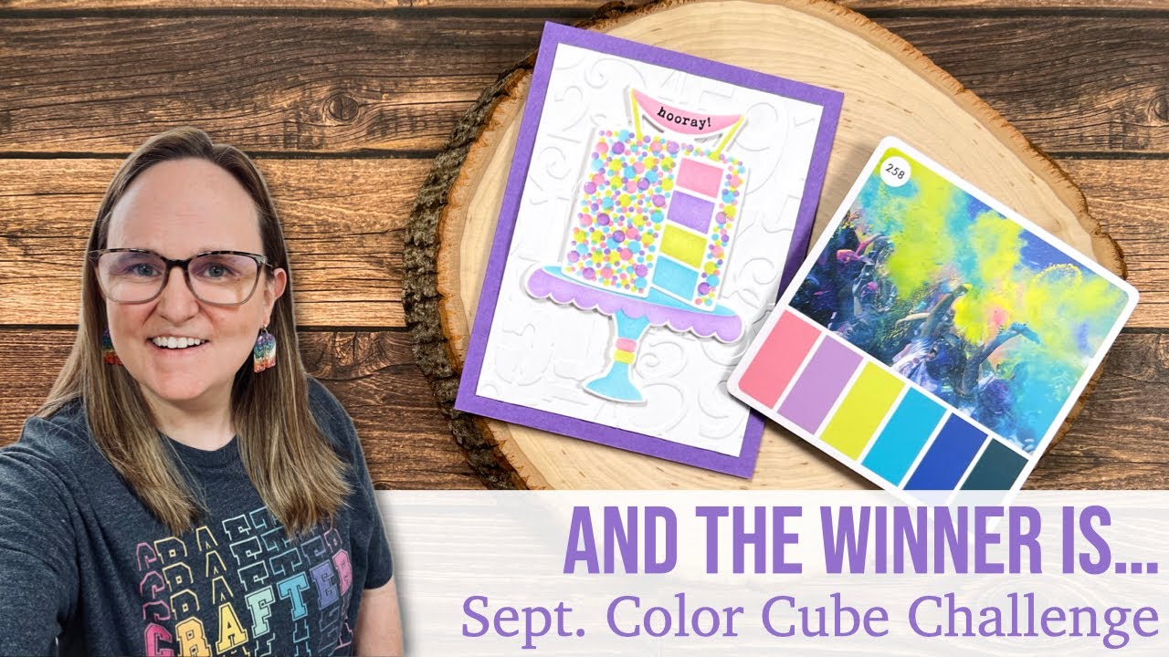 And the Winner is... September Channel Member Color Cube Challenge ...