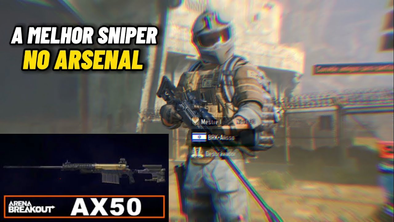PVP DE AX50 (A MELHOR SNIPER) NO ARSENAL | ARENA BREAKOUT GLOBAL - YouTube