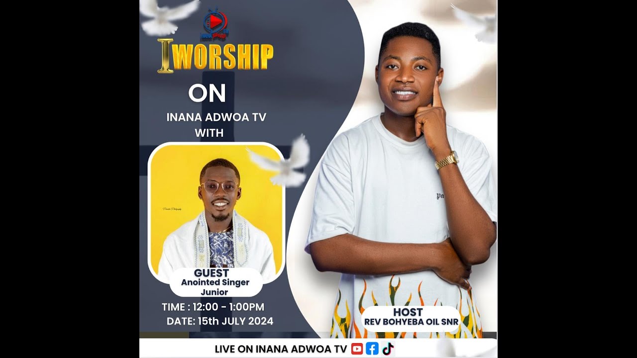 One on one with Anointed Singer Junior on Iworship Show - YouTube
