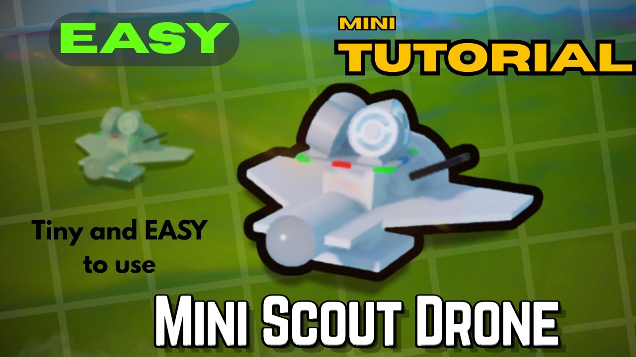Mini Recon Scout Drone Plane Crazy Tutorial - YouTube