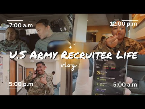 U.S Army Soldier Recruiter Life - YouTube