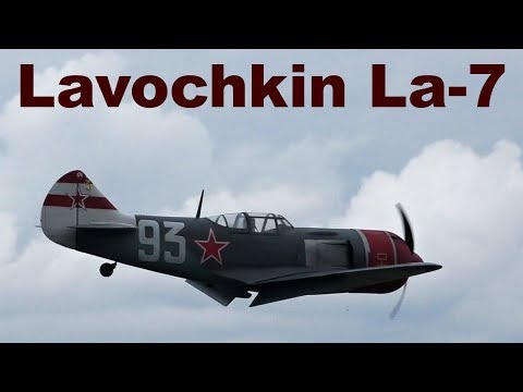 Lavochkin La-7, scale RC aircraft, 2019 - YouTube