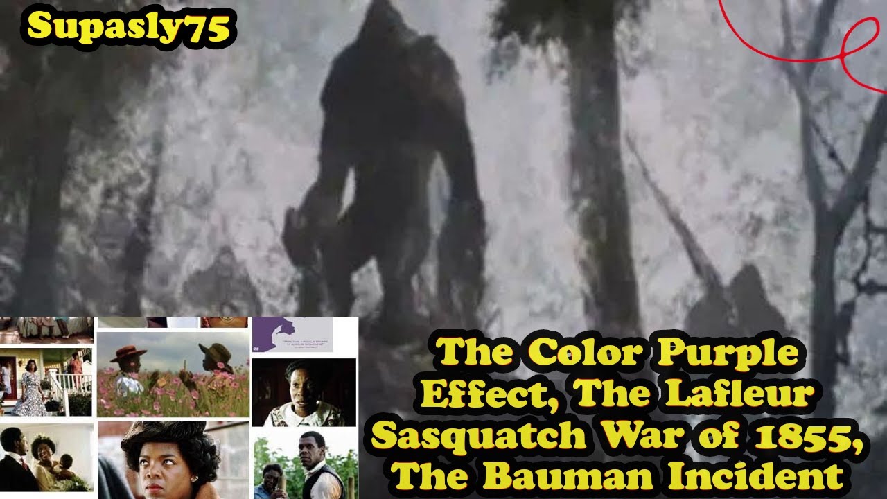 The Color Purple Effect, The Lafleur Sasquatch War of 1855, The Bowman ...