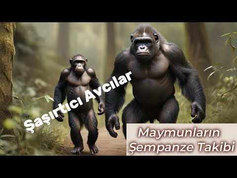 Maymun Avlayan Şempanzeler! #Maymunlar #AvcıHayvanlar #DoğaBelgeseli #ŞempanzeAvcılık #VahşiYaşam