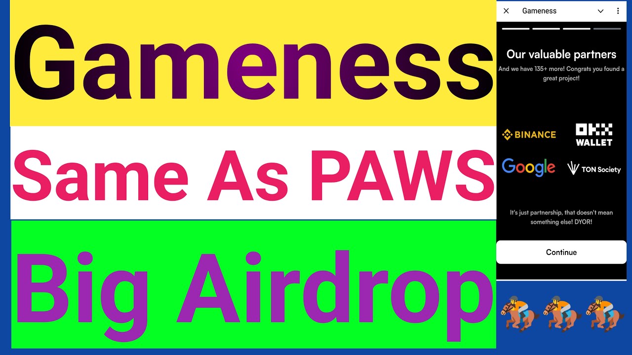 Gameness | Gameness Airdrop | Gameness Mining | GNESS Token Mining ...