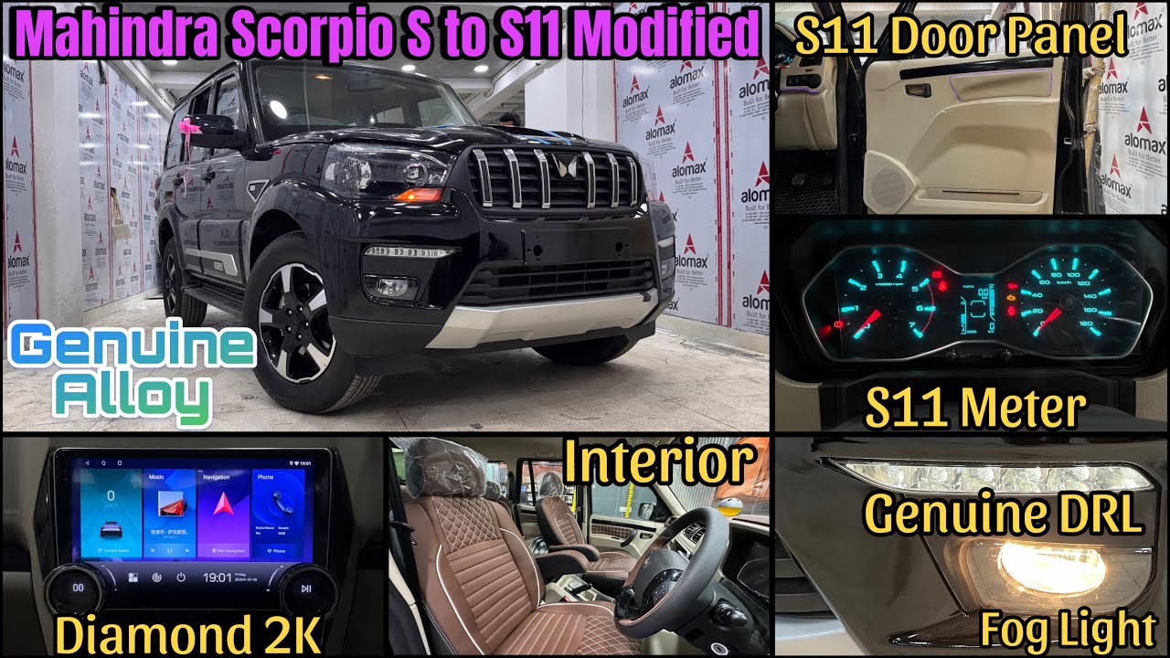 Base to Top Scorpio Modification S to S11🔥 2024 Scorpio classic S ...