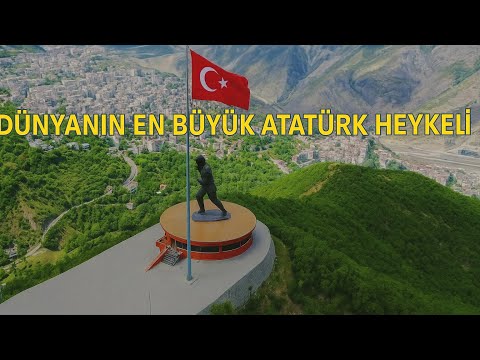 Artvin Atatepe-Dünyanın En Büyük Atatürk Heykeli 
