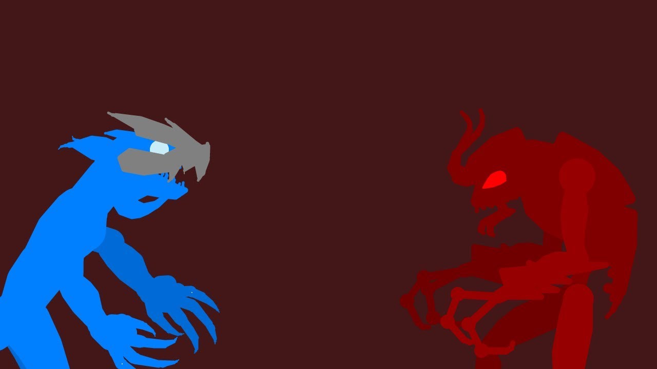 Dragon vs Demon Pivot Animation - YouTube