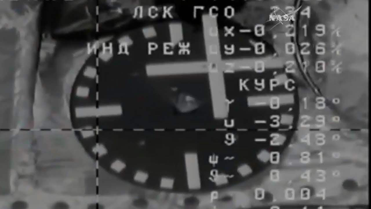 Soyuz / Progress Docking Alignment Indicator Animation Edited To Real ...