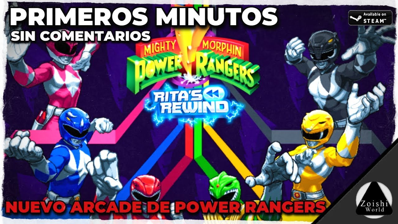 ¡El Arcade Pixel-Art de los Power Ranger! | MIGHTY MORPHIN POWER ...