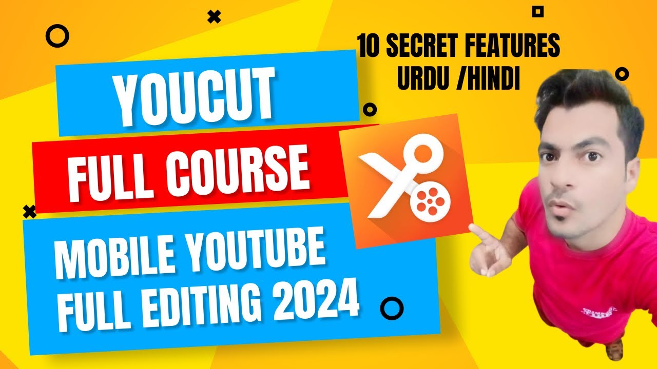 YouCut Full Course : How to edit YouTube videos on Mobile 2024 - YouTube