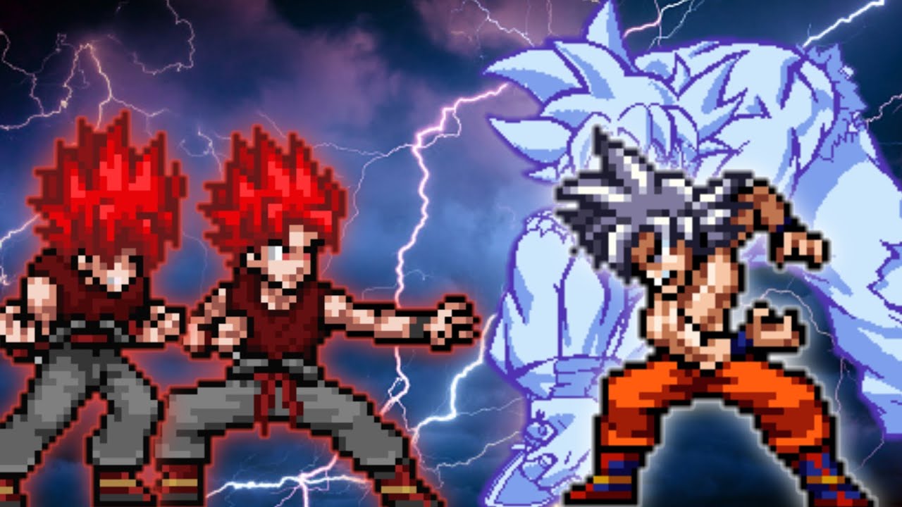 Evil Goku PSSJ UI(New) VS Mastered Goku Ultra Instinct in Jump Force ...
