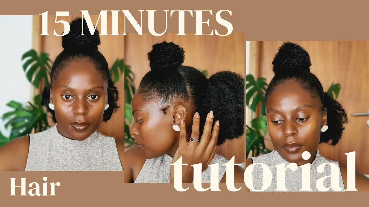 15 Minutes Hair Styling Tutorial - YouTube