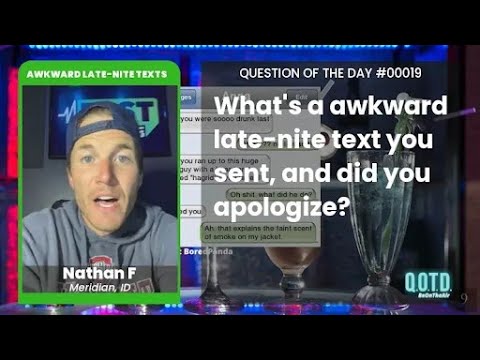 Nathan accidentally texted his mom during the 2020 election. Beware ...