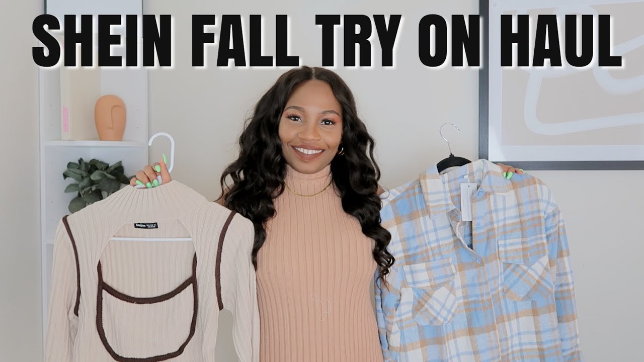 SHEIN FALL TRY ON HAUL | SEPTEMBER 2021 - YouTube