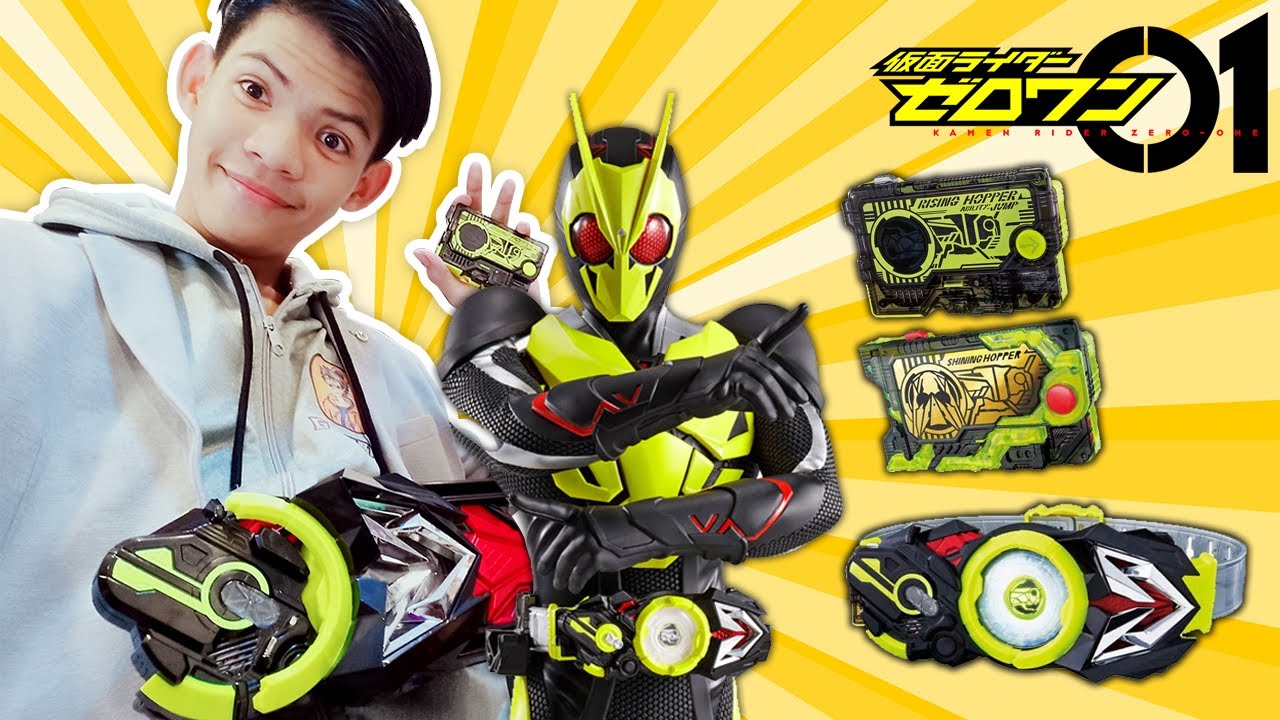 មករៀនHenshinទាំងអស់គ្នា | Kamen Rider Zero-One DX HIDEN ZERO-ONE DRIVER ...