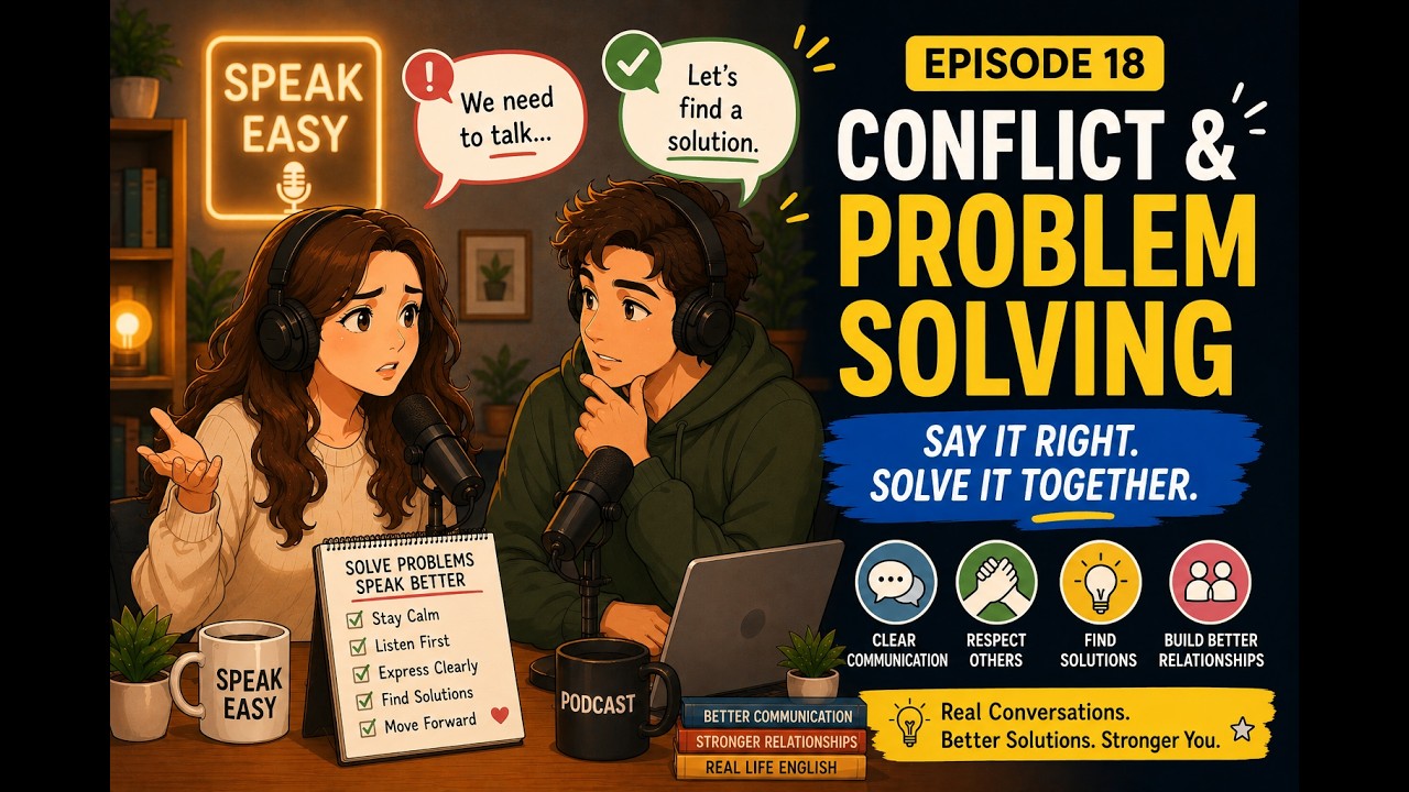 Speak Easy: Daily Conversations – Episode 18: Conflict & Problem ...