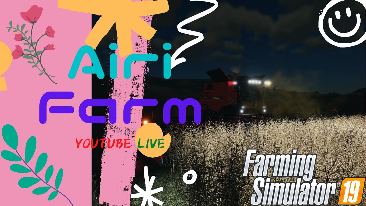 Farming SImulator19 Airi Farm垂れ流しライブ - YouTube