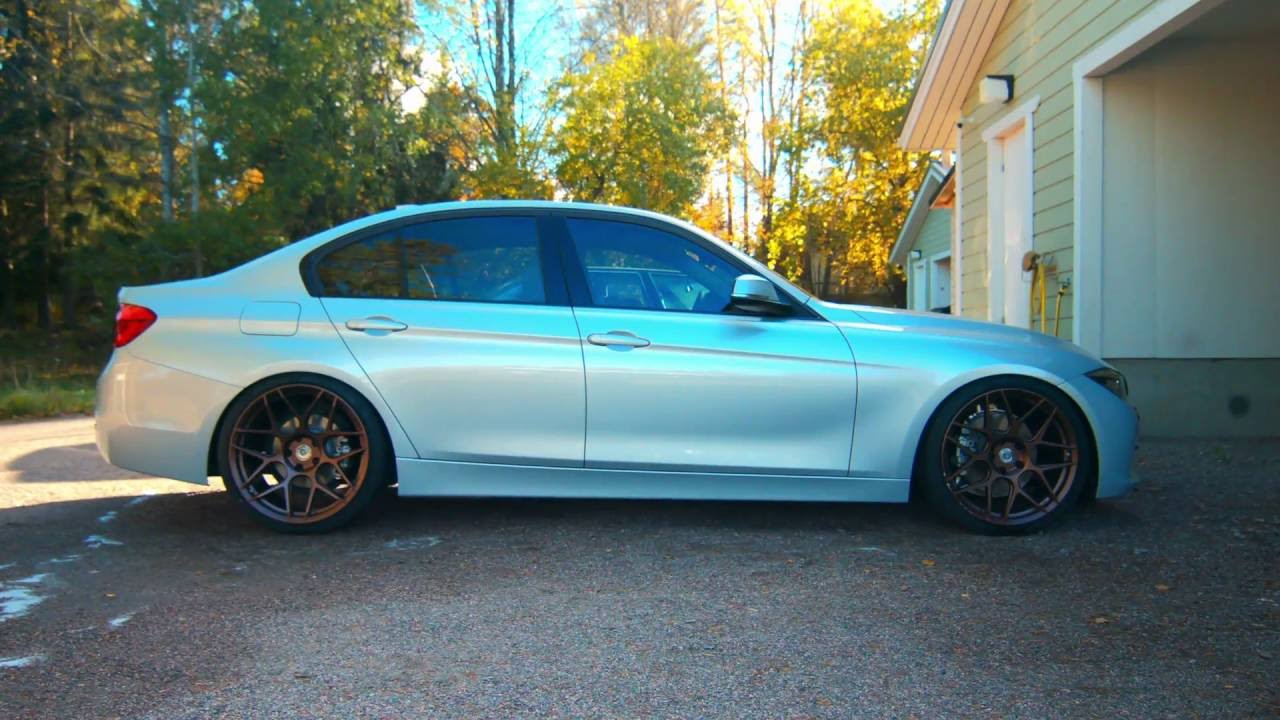 BMW 330i xDrive (F30 LCI) Luxury Moonstone Individual - YouTube