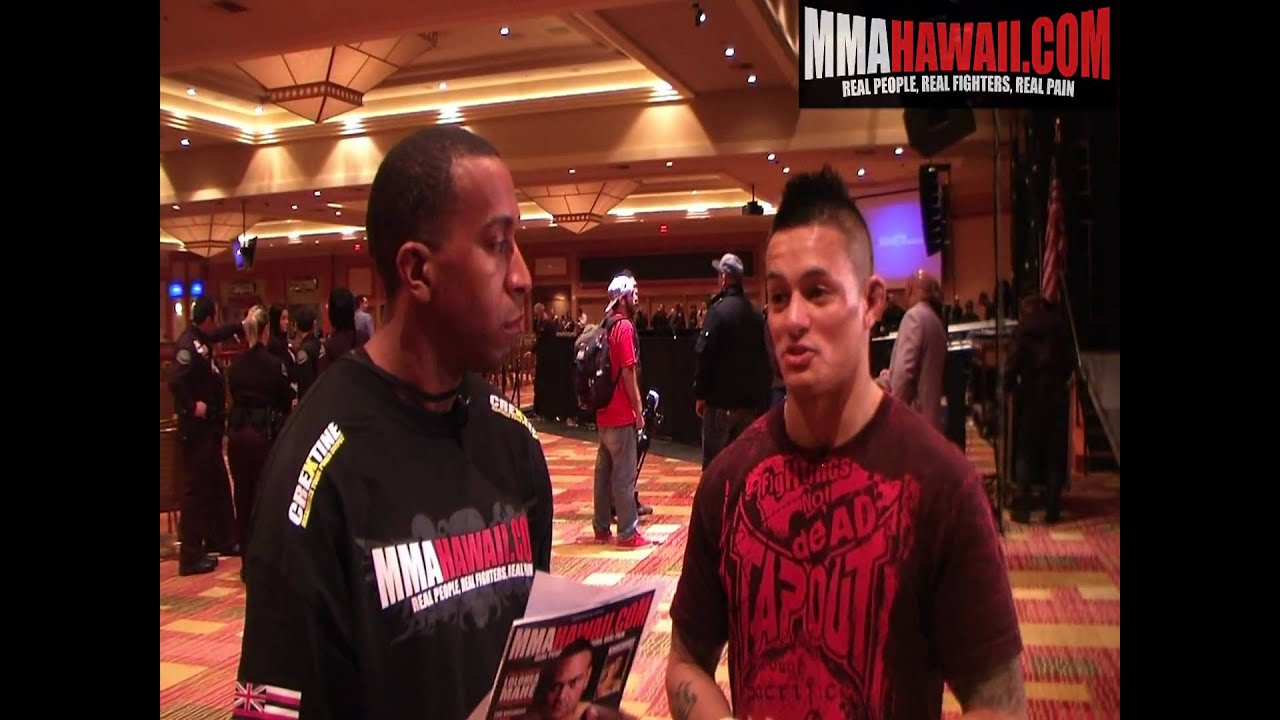MMAHawaii Post-Fight Interview with Reuben Duran - YouTube