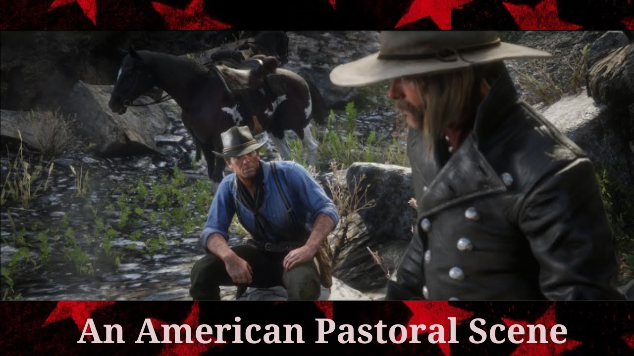 An American Pastoral Scene(first person) rdr2 مترجم - YouTube