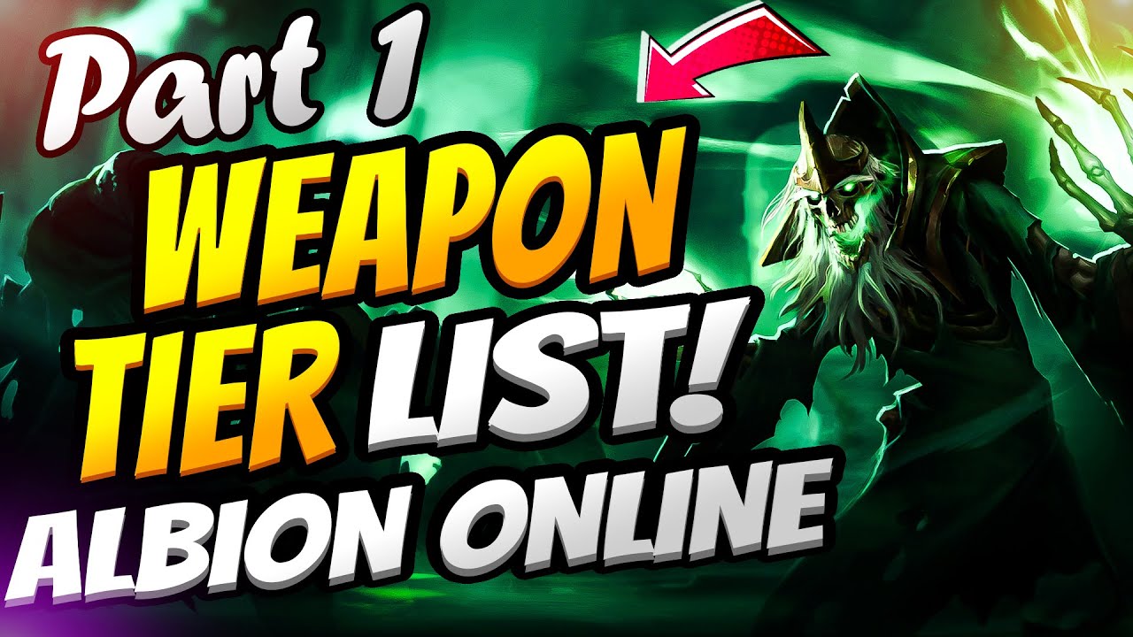 Tüm Detaylarıyla Albion Online TIER LIST! | 1. BÖLÜM - YouTube