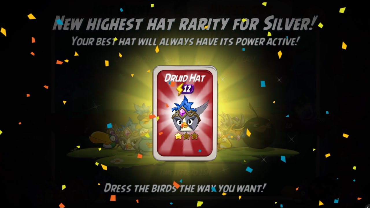 Reds crazy power up 😆 | Hat adventure silver Druid hat level 7 with 5 ...