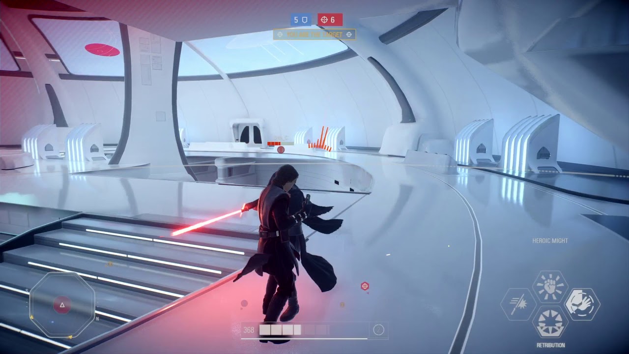 SWBF2 HvV Anakin Gameplay (Before his nerf) - YouTube