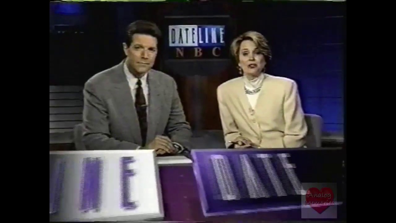 Dateline | NBC | Promo | 1993 - YouTube