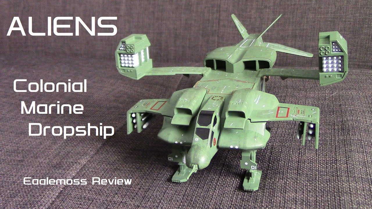 Aliens Colonial Marines Dropship Eaglemoss Review - YouTube