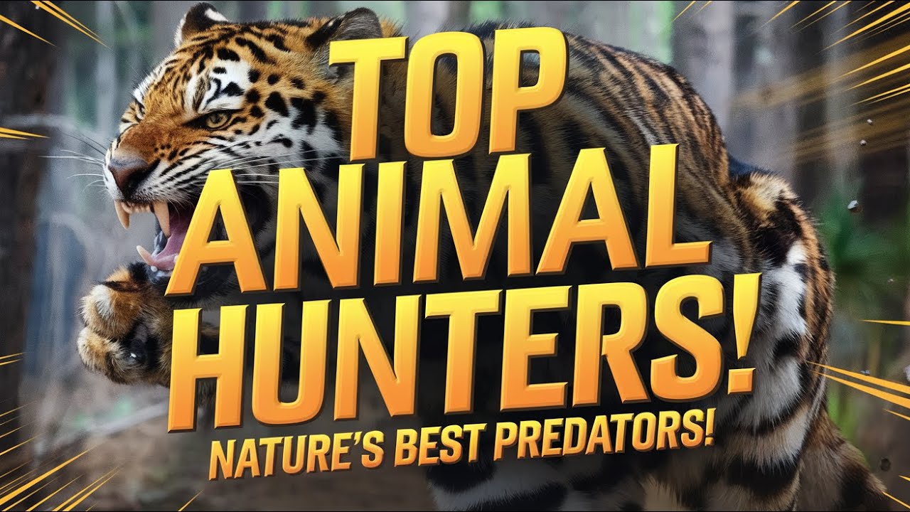 Top Animal Hunters: Nature's Best Predators! - YouTube