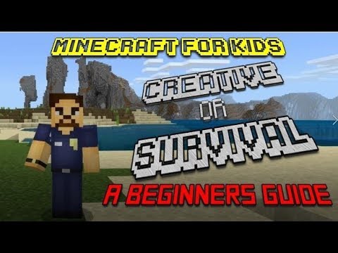 Minecraft for Kids: Beginner's Guide to Creative or Survival - YouTube