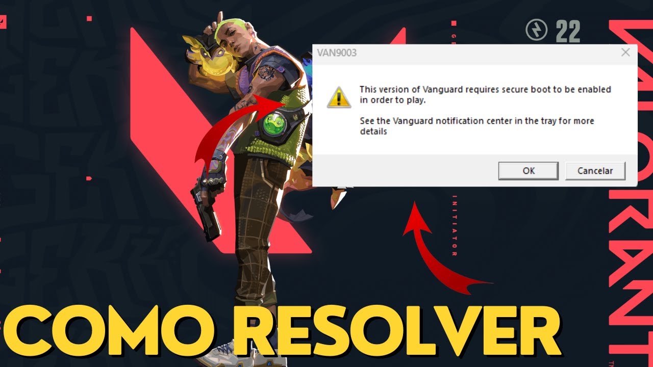 Como resolver o problema de secure boot valorant - YouTube