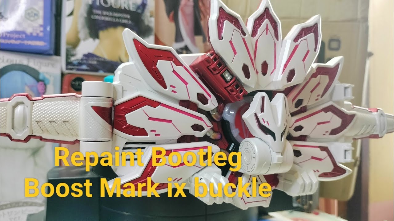 Repaint Bootleg Boost Mark ix buckle by :Ak hobby&toys - YouTube