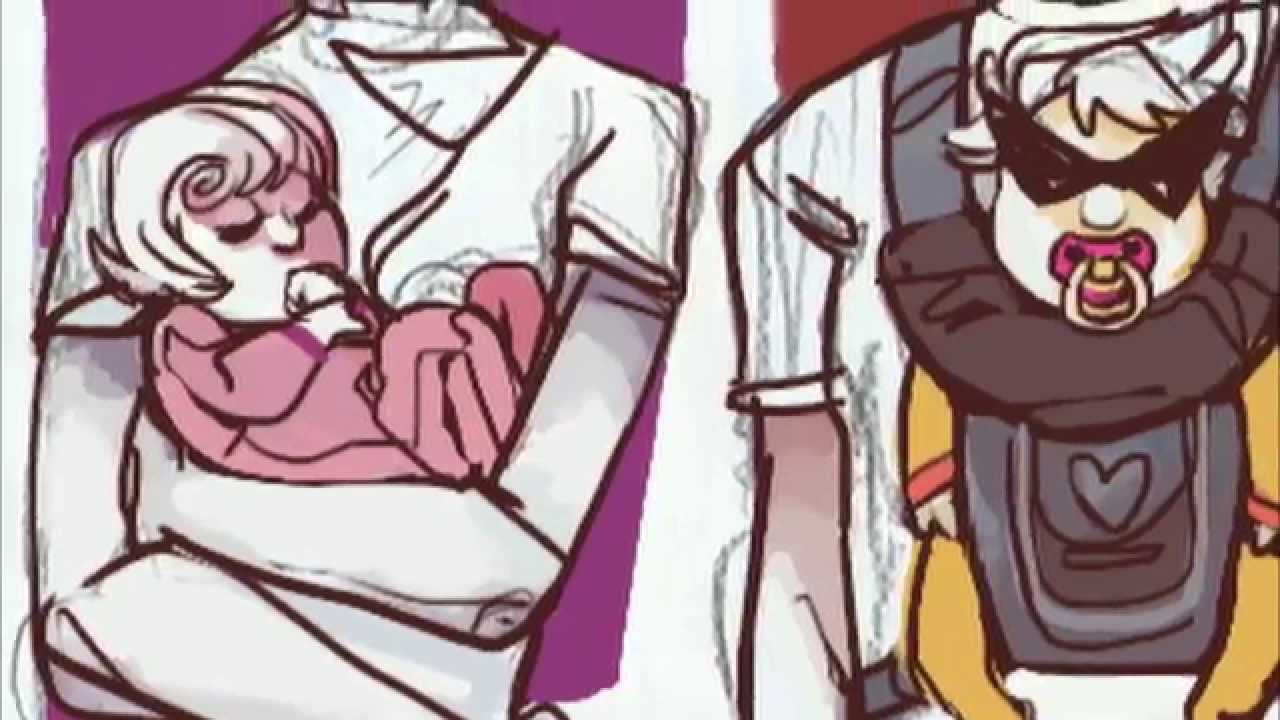 Homestuck - If I Could Be Where You Are - Alpha Rose & Roxy (CC) - YouTube