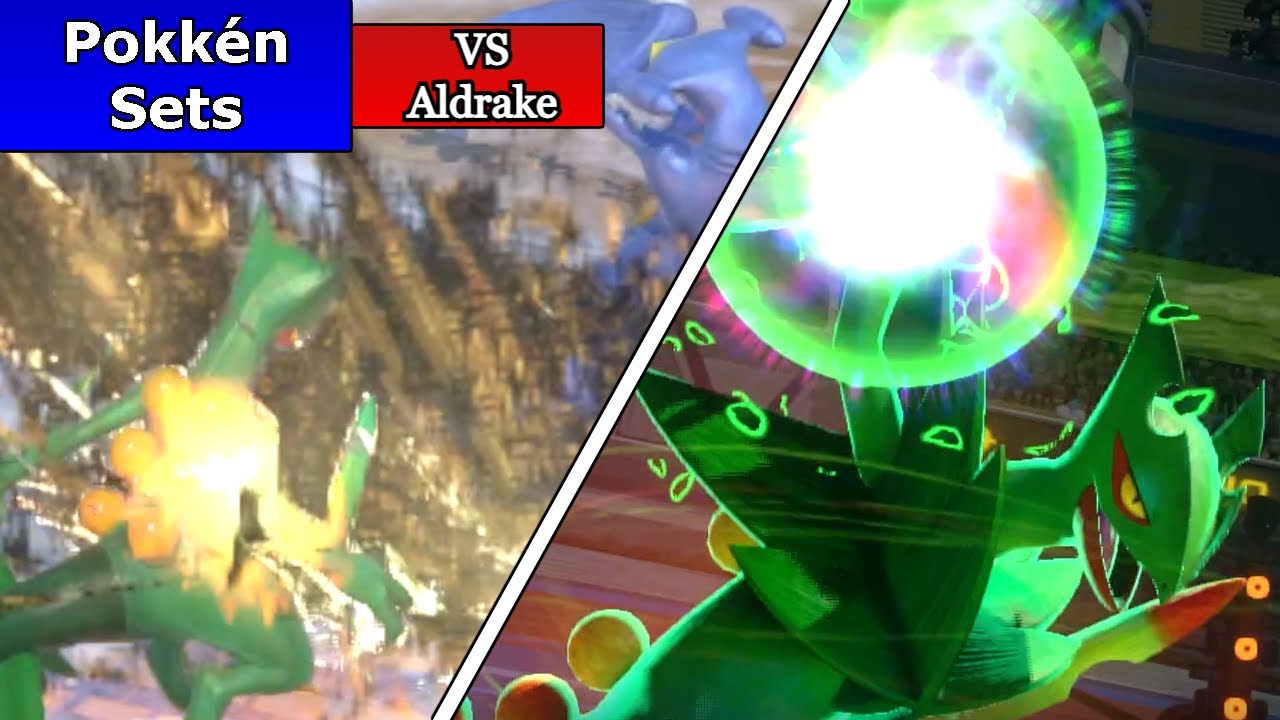 Garchomp VS Sceptile: Overcoming the Dragon's Rage! – Pokkén Tournament ...