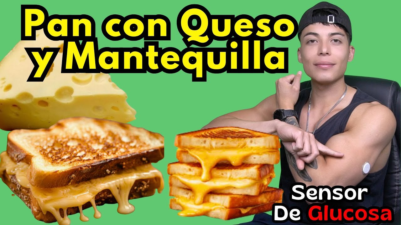 Desayuno De Pan Con Queso A Prueba Con Sensor De Glucosa - YouTube