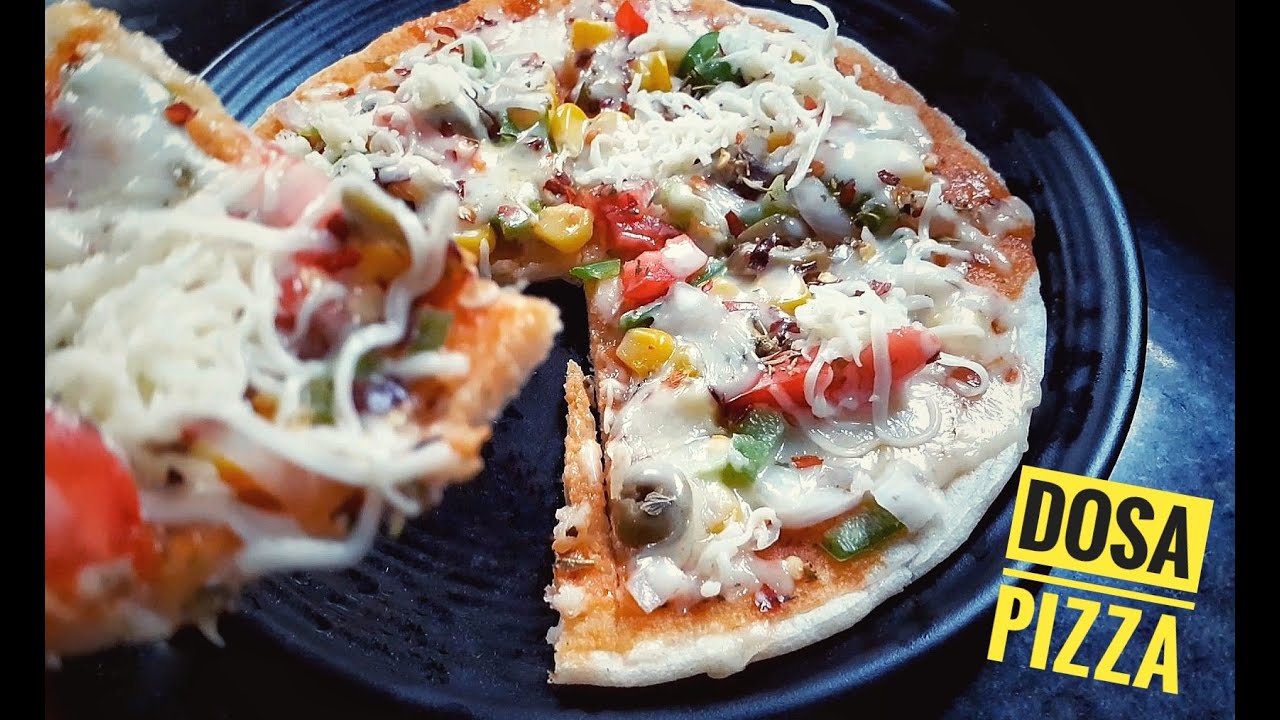 Dosa Pizza | South Indian and Italian Fusion Recipe | Indo-Italian ...