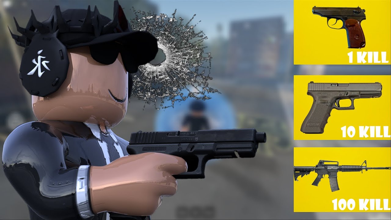 I UPGRADE MY GUN FOR EVERY KILL A GET IN THA BRONX 2!! (Roblox) - YouTube