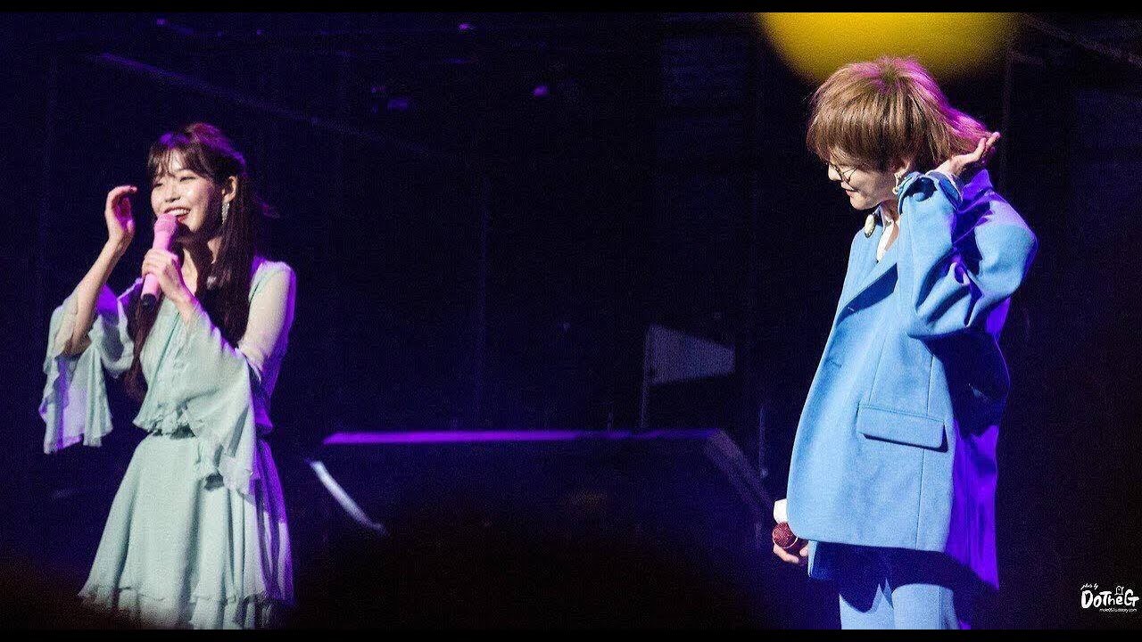 [VIETSUB] Màn hội thoại giữa IU và G-DRAGON tại IU Tour Concert ...