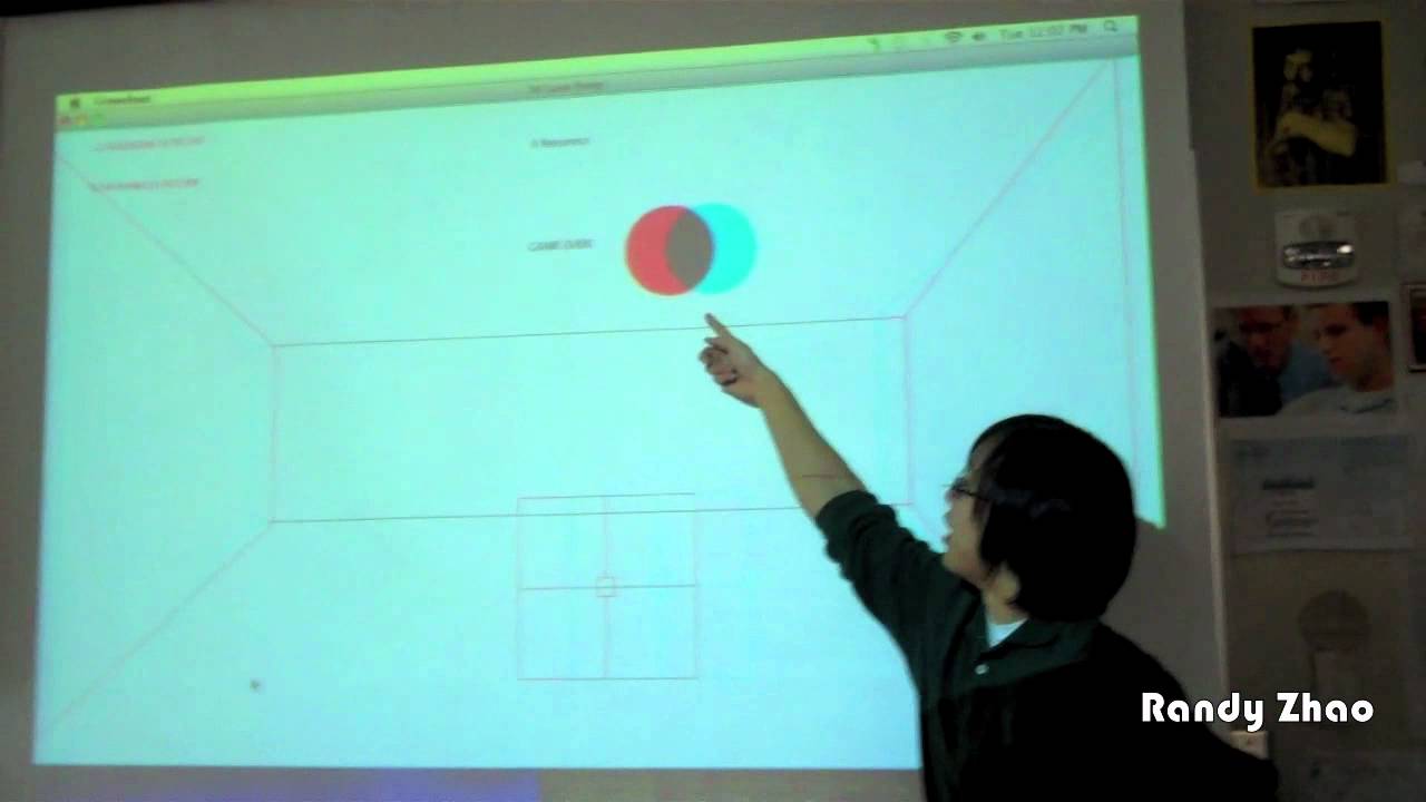 3D Pong using the Kinect - YouTube