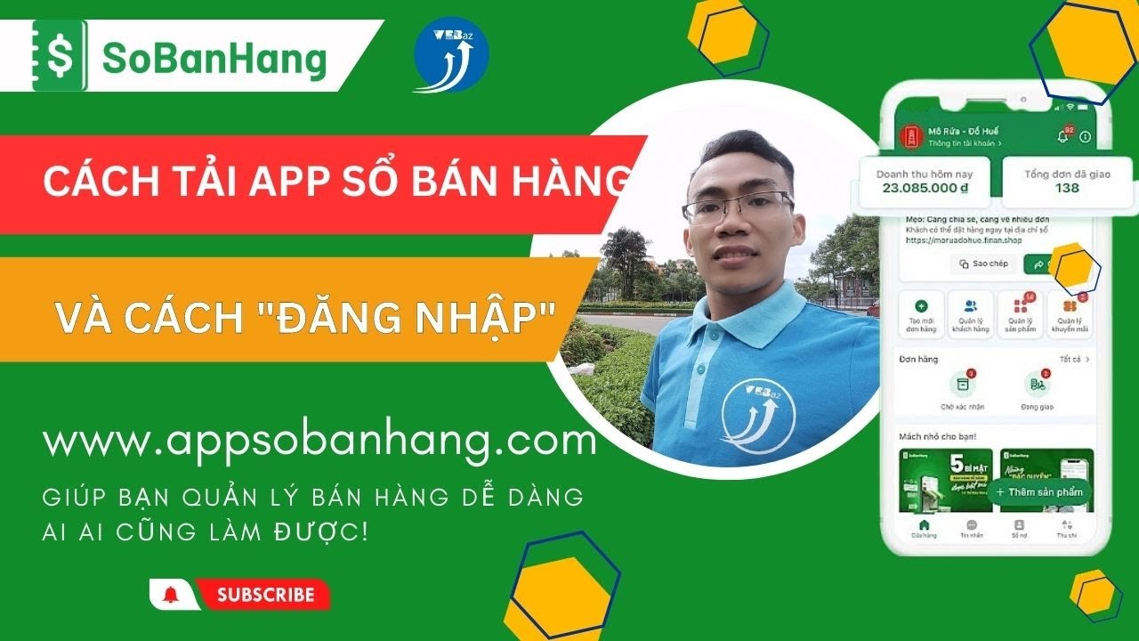 Hướng dẫn cách tải app sổ bán hàng và ĐĂNG NHẬP vào cửa hàng NEW ...