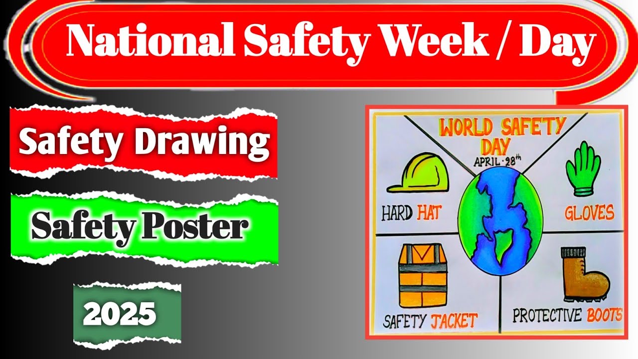 Safety Drawings/poster competition for 54th National safety Week / Day ...