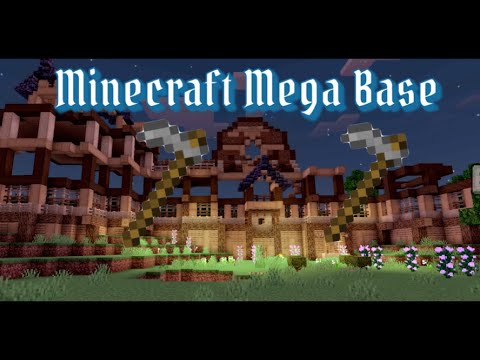 Minecraft Mega Log Cabin Using Only Stone Tools! - YouTube