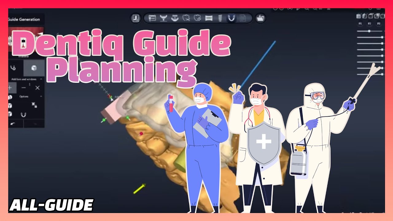 [All-Guide] Dentiq Guide planning - YouTube
