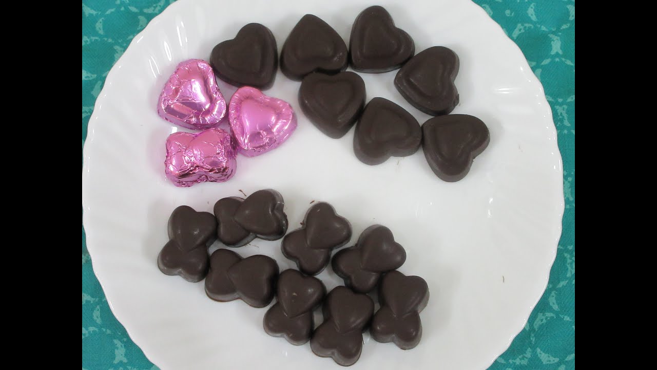 Homemade Chocolate Recipe With Compound - YouTube