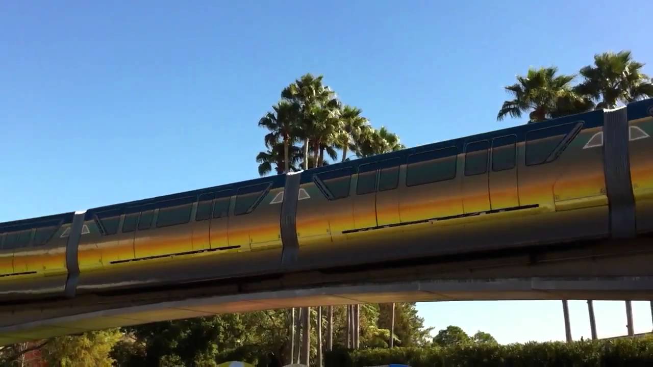 Tron Legacy Monorail at EPCOT - YouTube