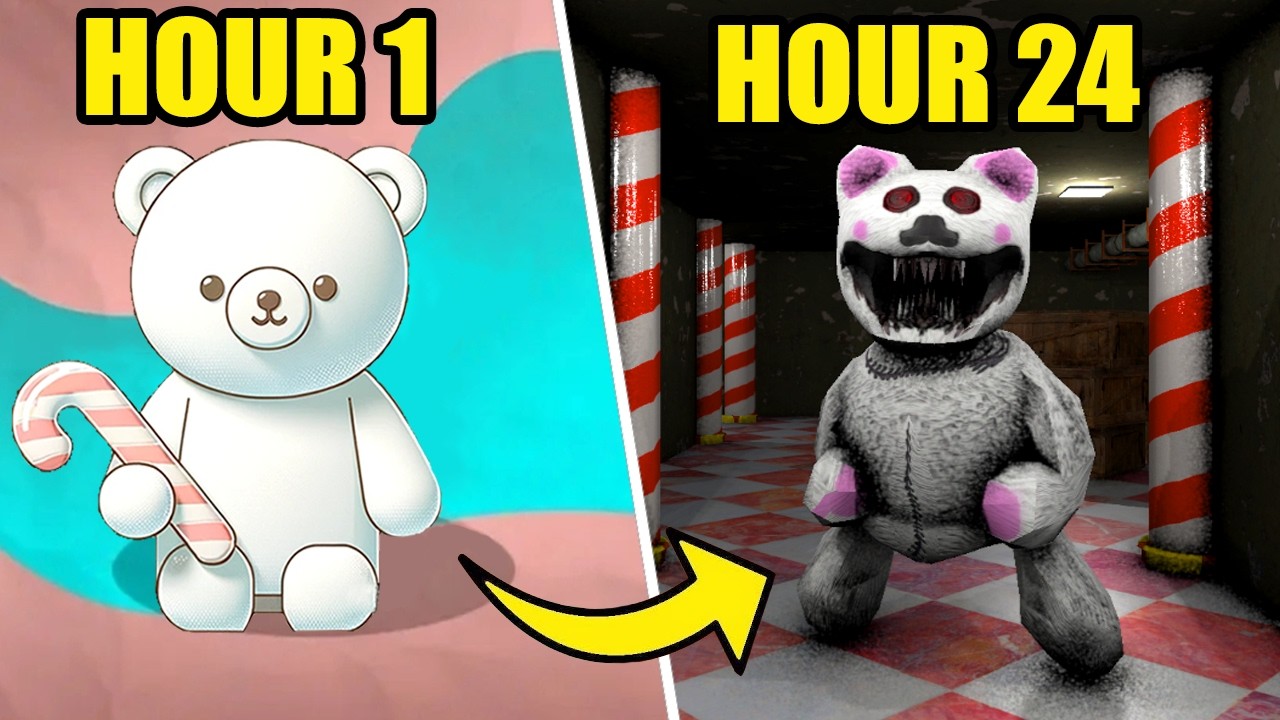 I made a mascot horror game in 24 hours... - YouTube